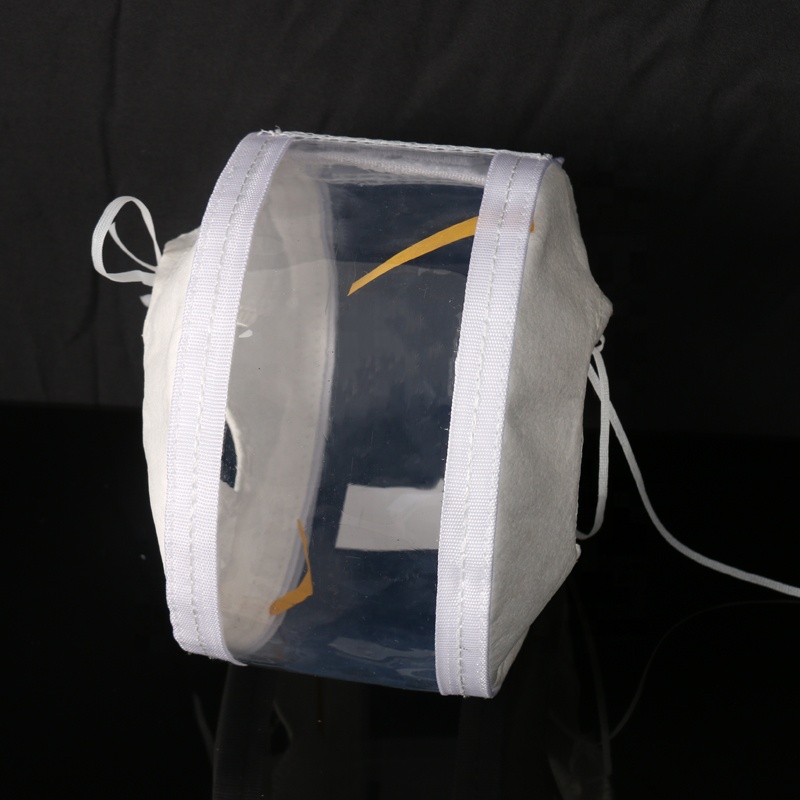 PVC Transparent Safety Spray shields Flange Guards with PH test Flange ...